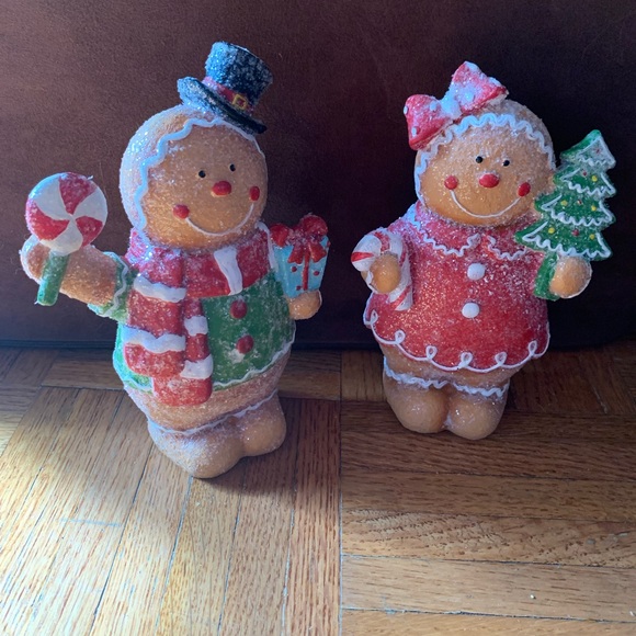 Holiday | Gingerbread Set Of 2 Figures | Poshmark